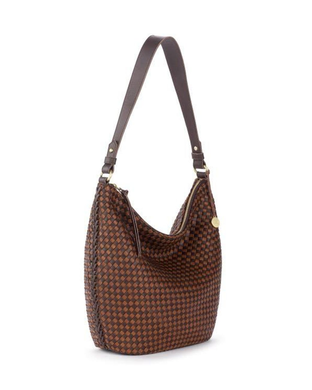 The Sak Sequoia Hobo Leather Bag in Brown | Lyst