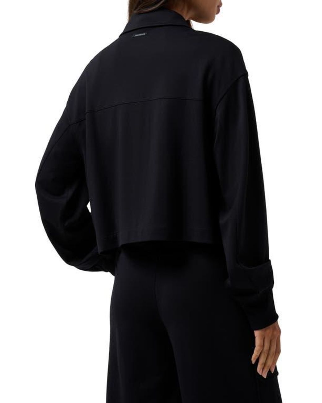 Travis Mathew Friday Ponte Utility Jacket in Black | Lyst