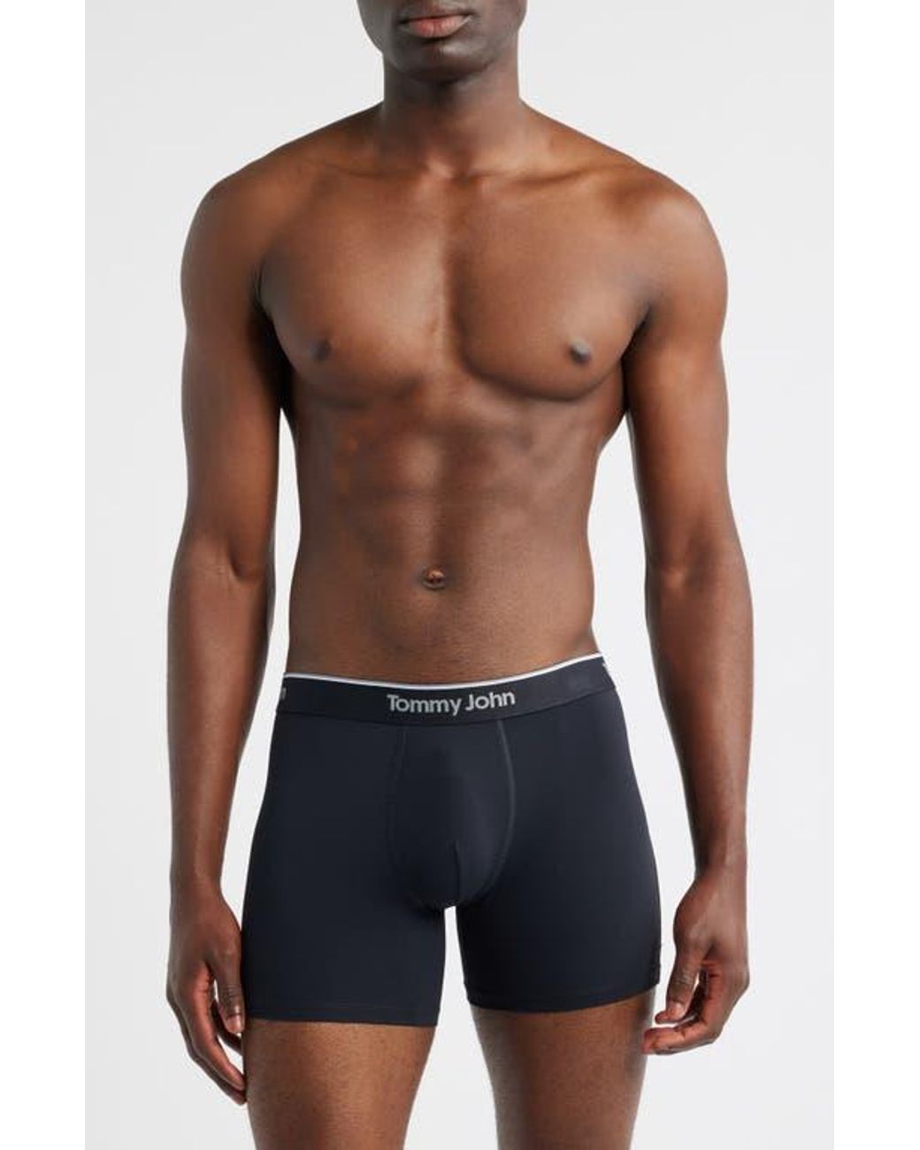 Tommy John Micro Stretch 4-Pack 4-Inch Boxer Briefs in Blue for Men | Lyst