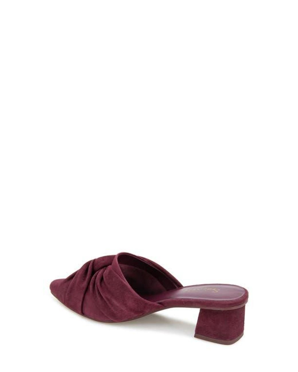 Splendid Lanis Block Heel Mule in Purple | Lyst
