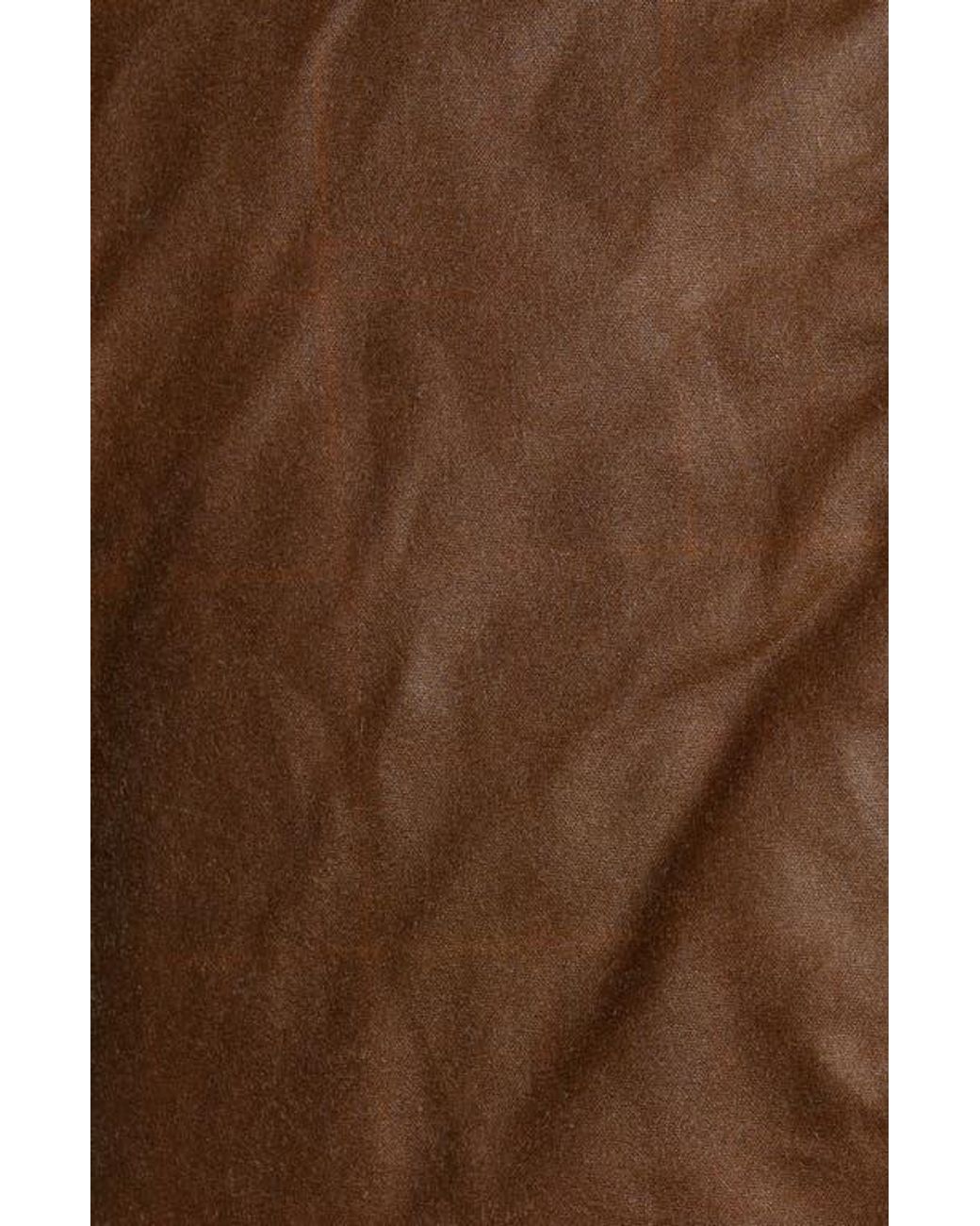 Barbour Beadnell Waxed Cotton Jacket in Brown | Lyst