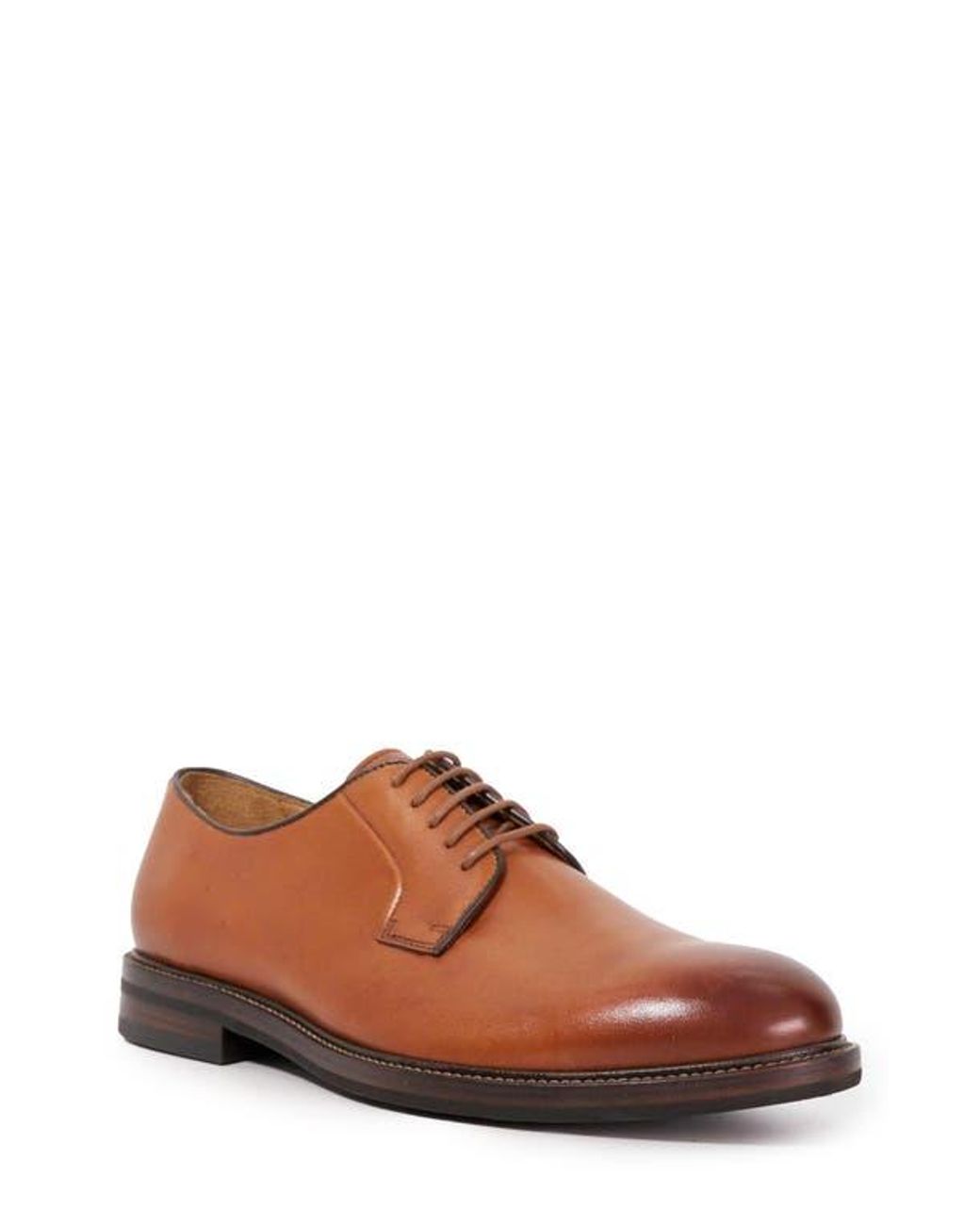 Dune Siril Plain Toe Derby in Brown for Men | Lyst