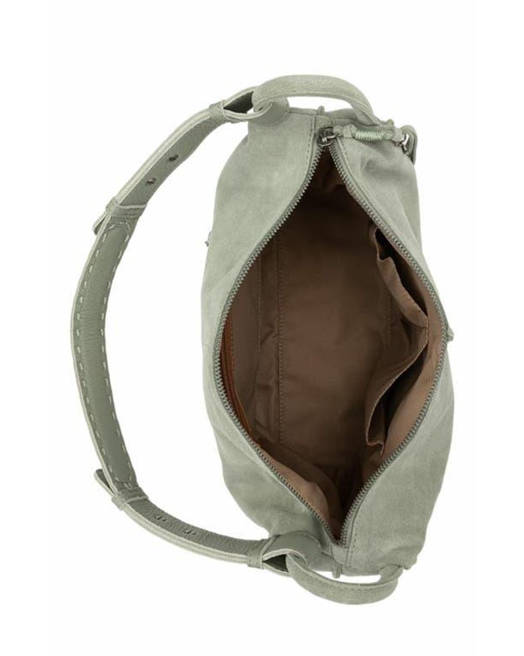 The Sak Los Feliz Hobo Leather Bag in Green | Lyst