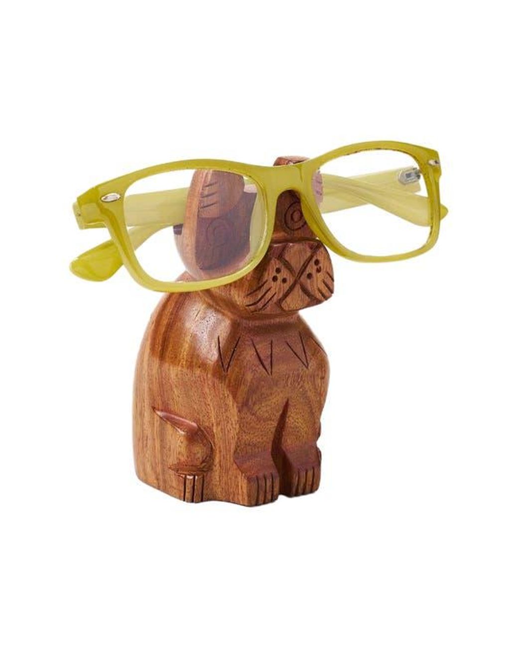 Matr Boomie Dog Eyeglass Holder Stand in Brown | Lyst