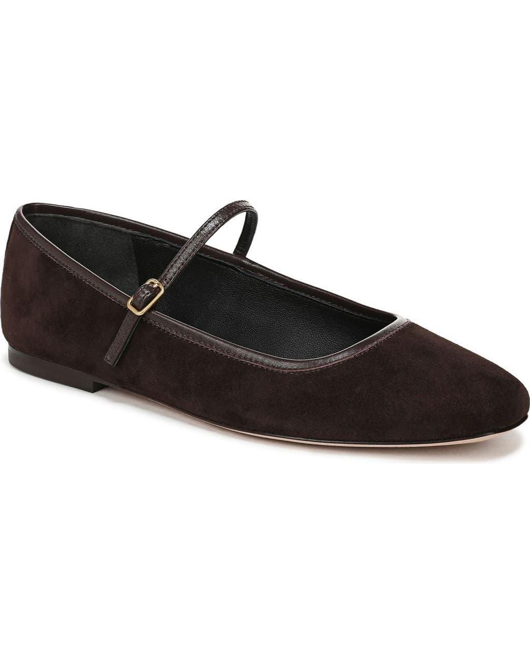 Veronica Beard Ellie Mary Jane Flat in Black | Lyst