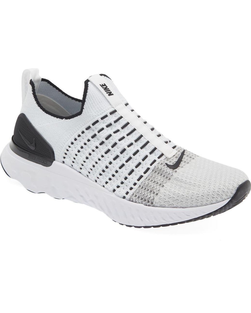 Nike Gender Inclusive React Phantom Run Flyknit 2 Running Shoe in White ...