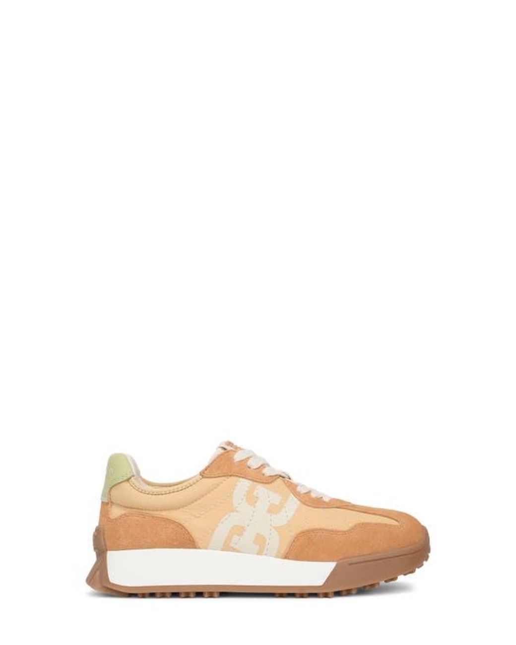 Sam Edelman Langley Retro Sneaker in Natural | Lyst