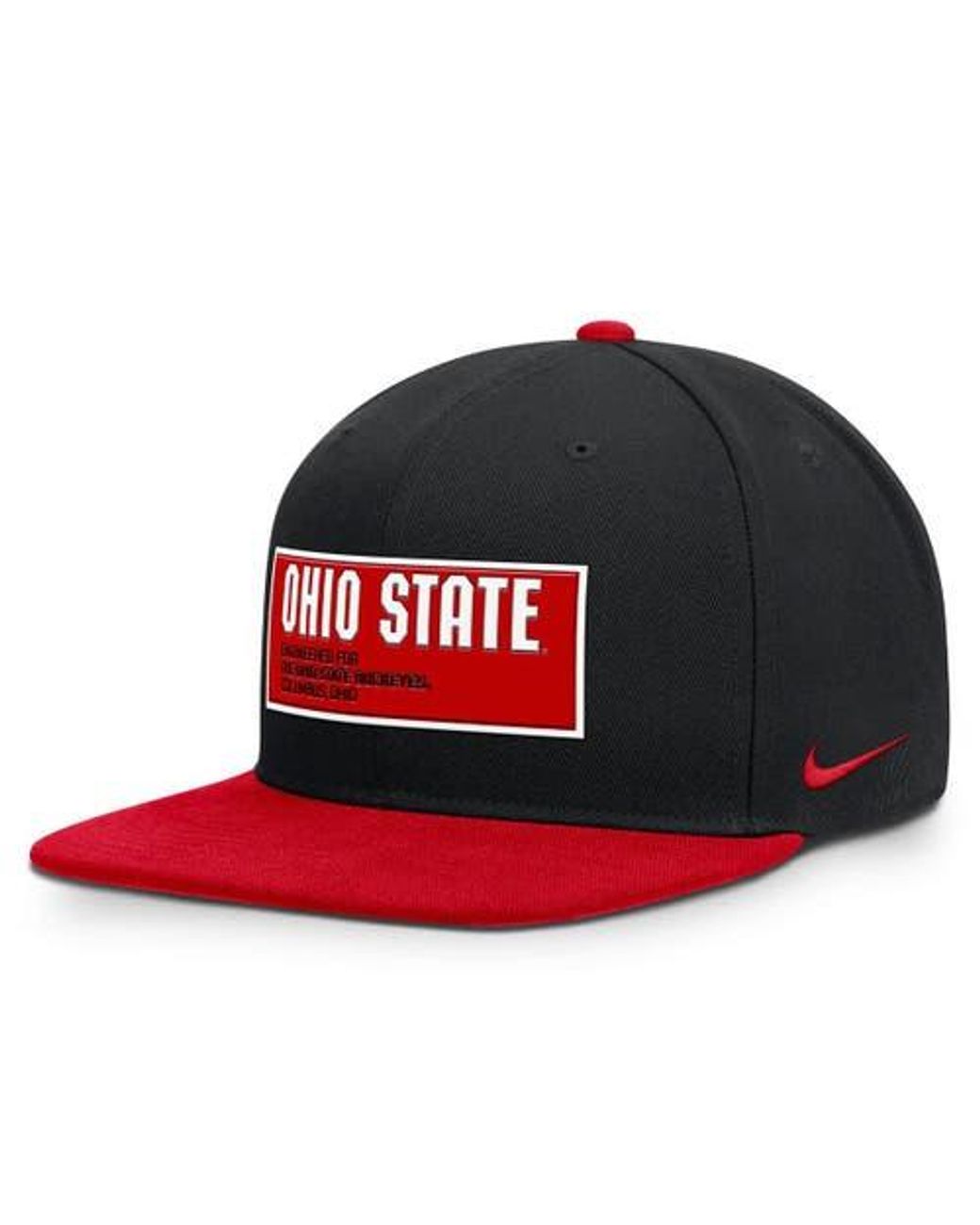 Nike Scarlet Ohio State Buckeyes 2025 On-Field Patch Pro Dri-Fit ...