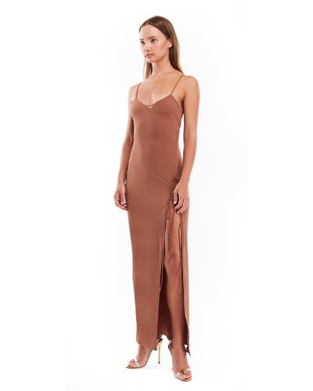 MOTHER OF ALL Nancy Maxi Dress in Red | Lyst