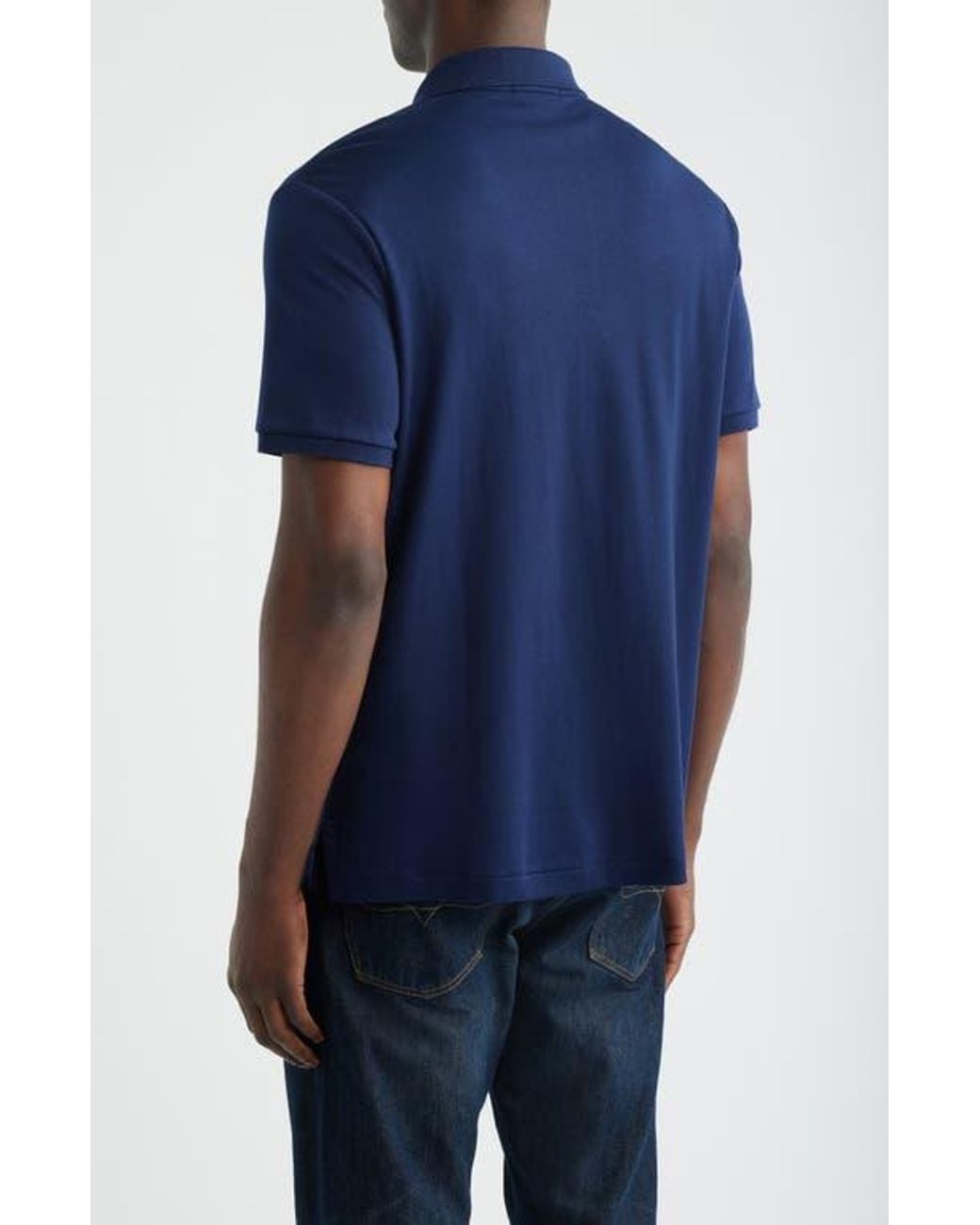 Men S Ultra Soft Cotton Pima Jersey Polo