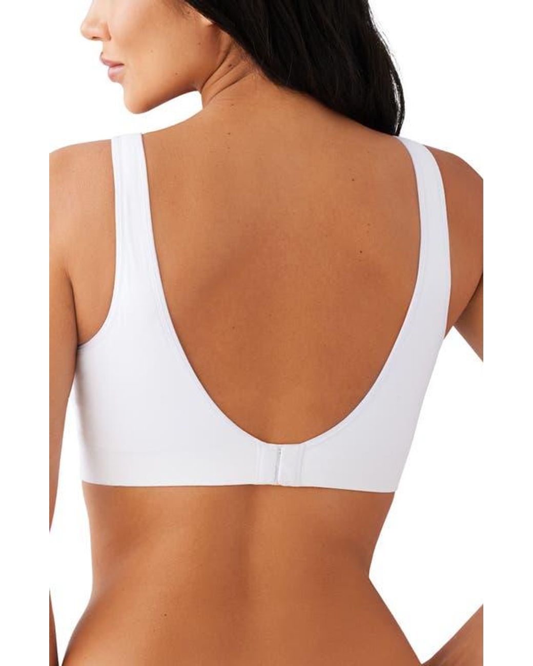 Wacoal Feeling Flexible Full Bust Bralette in White | Lyst