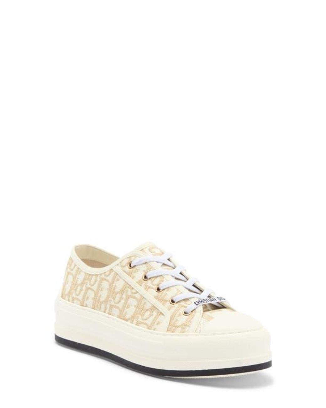 Dior Walk'N'Dior Platform Sneaker in White | Lyst