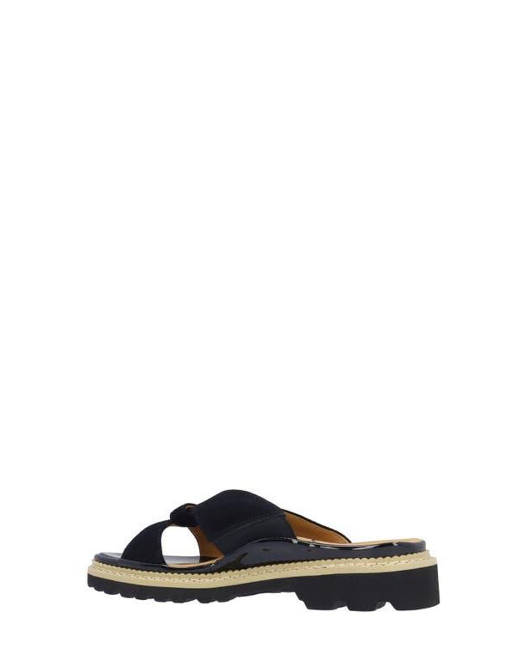 L'amour Des Pieds Deryn Slide Sandal in Black | Lyst