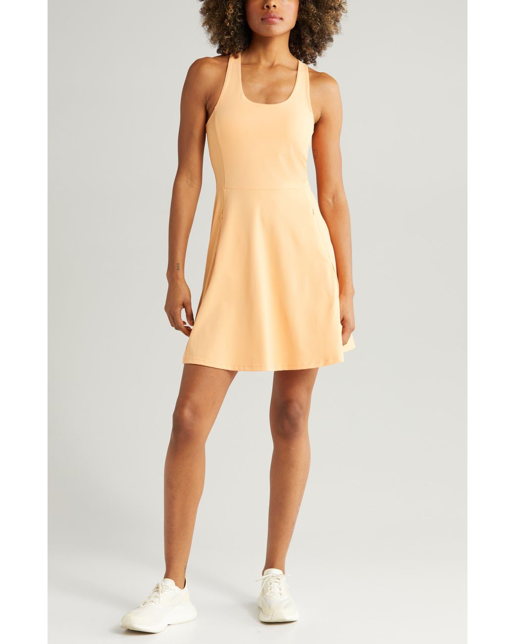Zella Daybreak Cross Back Tennis Dress | Lyst