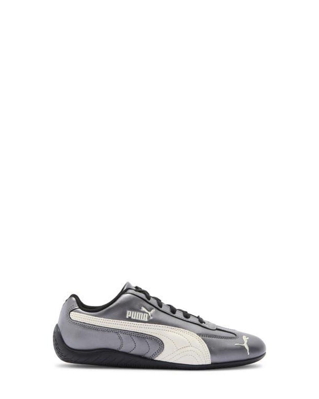 PUMA Speedcat Metallic Sneaker in Gray | Lyst