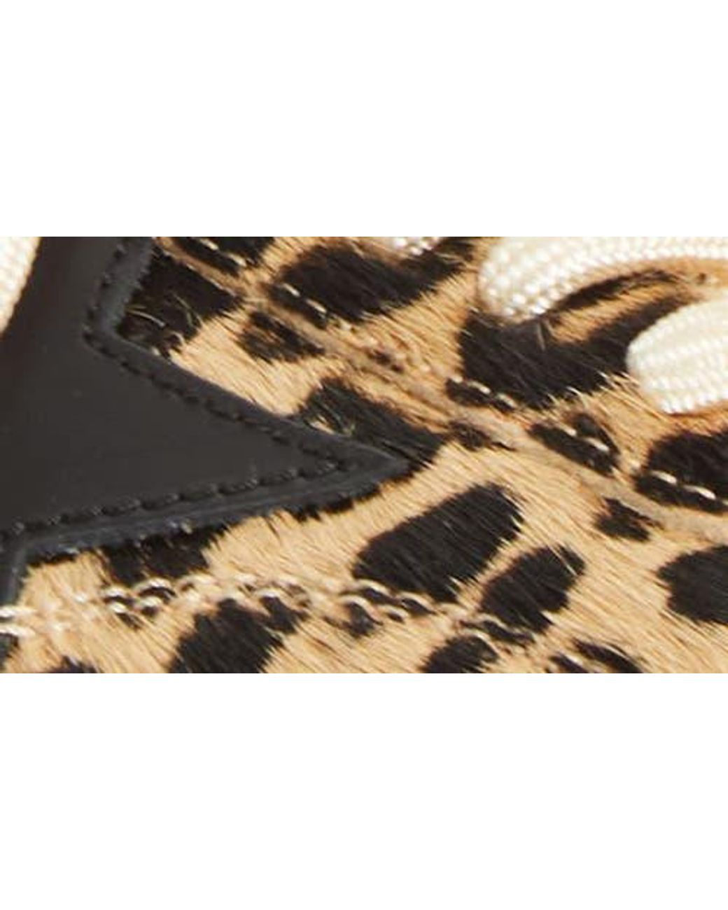 Golden Goose Marathon Speed Genuine Calf Hair Sneaker in Black | Lyst