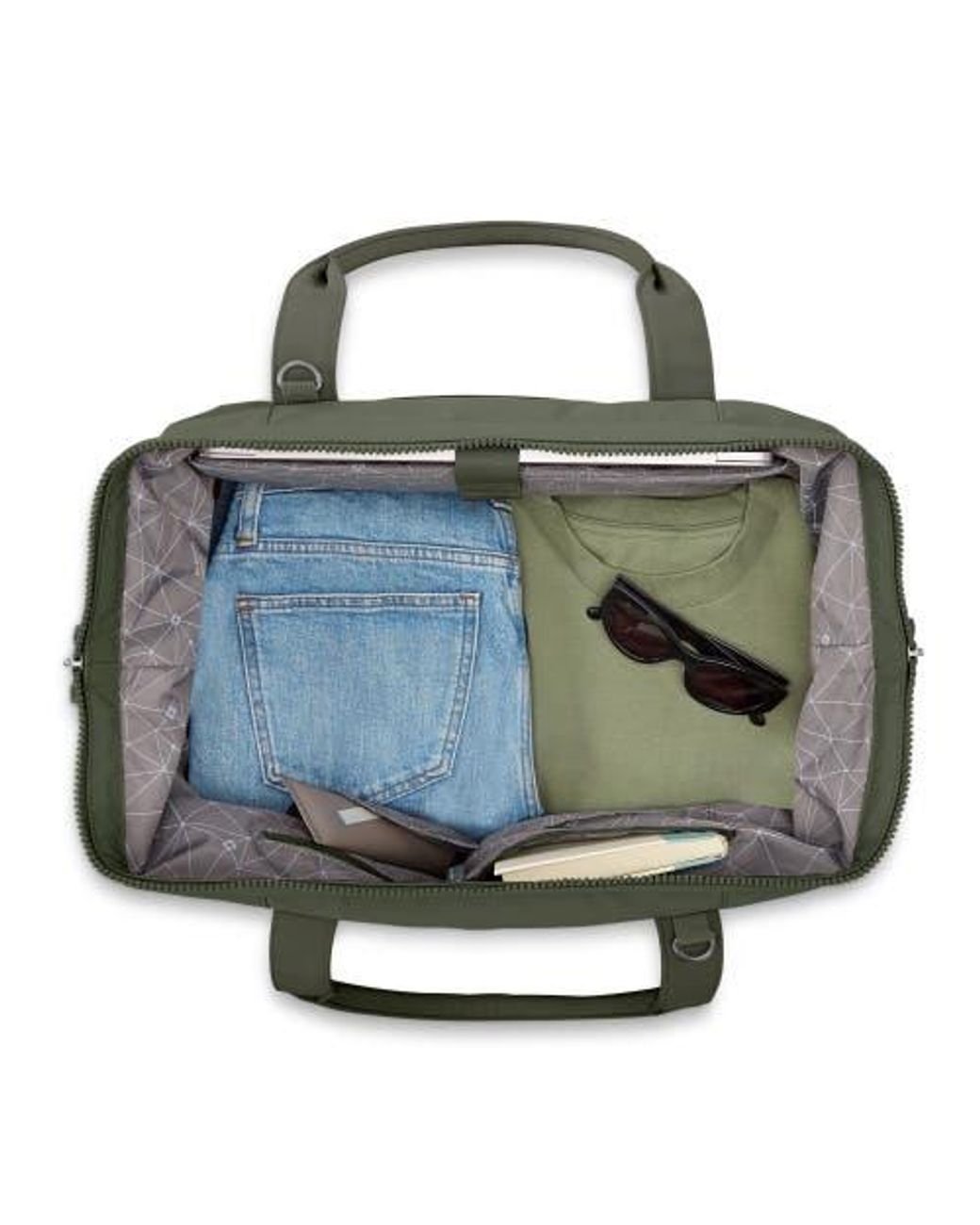 Samsonite Better Than Basic Drop Bottom Weekender in Green | Lyst