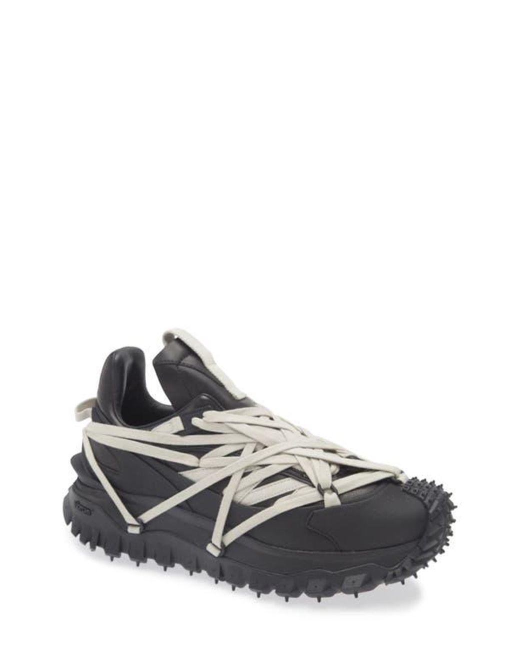 Moncler X Rick Owens Trailgrip Megalace Low Top Sneaker in White for ...