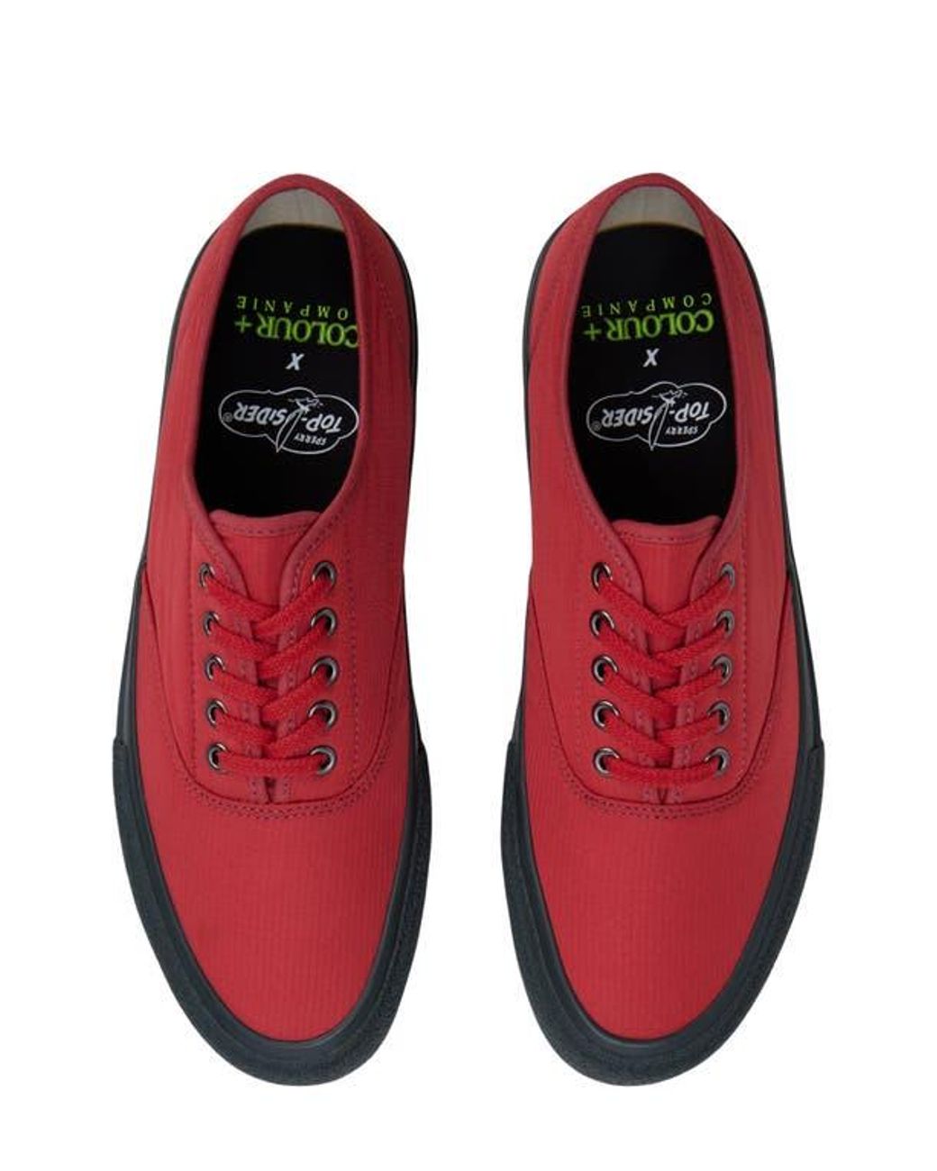 Sperry Top-Sider X Colour Plus Companie Cvo Sneaker in Red for Men | Lyst