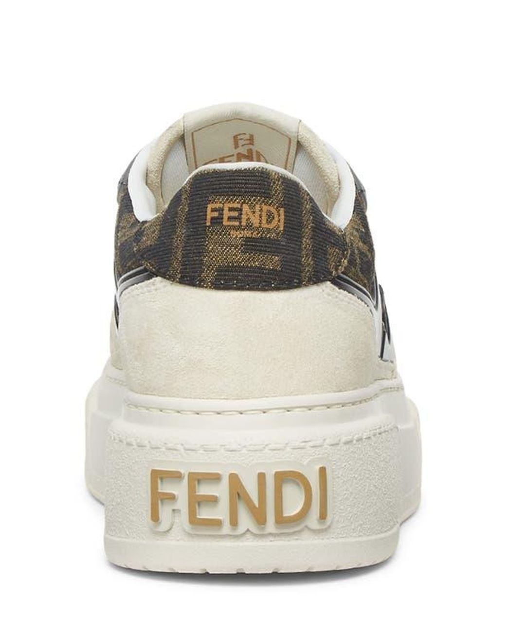 Fendi Match Platform Sneaker in Gray | Lyst