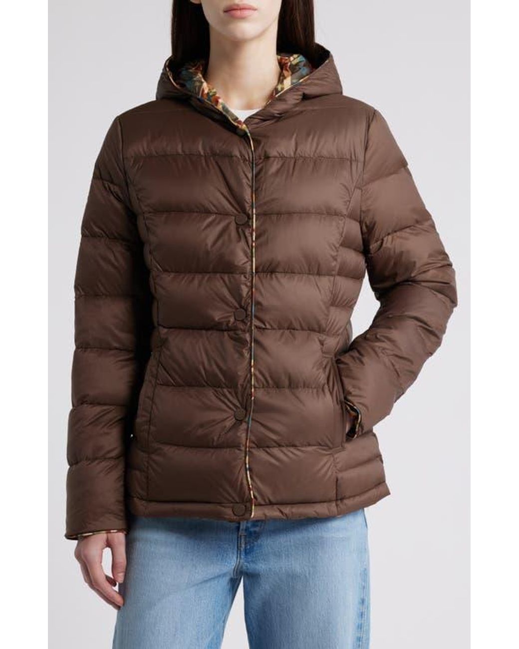 Pendleton Sula Reversible Hooded Down Jacket | Lyst