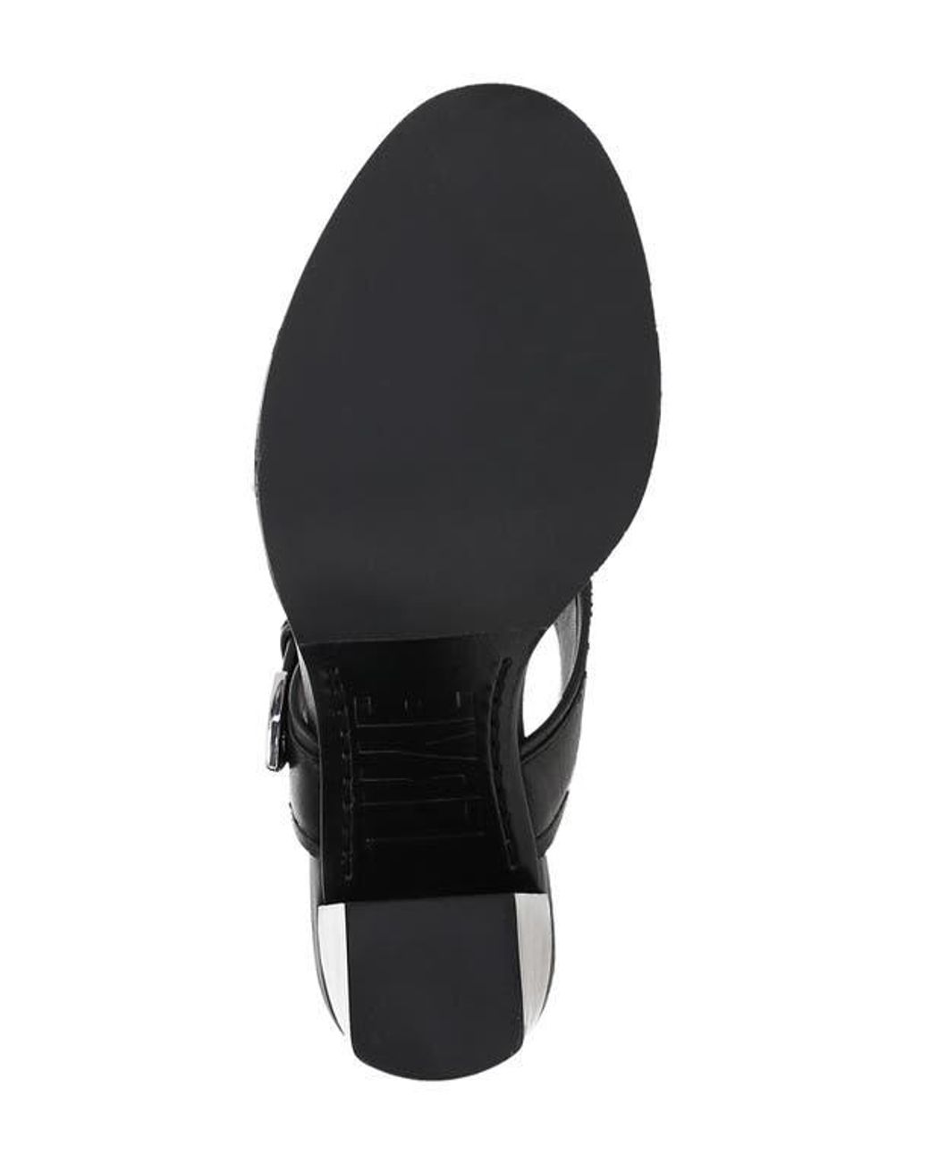 Frye Stella Buckle Sandal in Black | Lyst