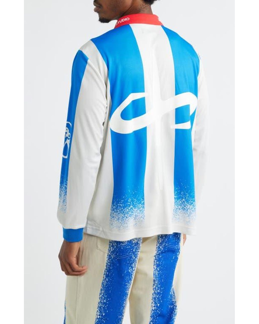Saint Studio X Blake Snell La Club Jesrey in Blue for Men | Lyst
