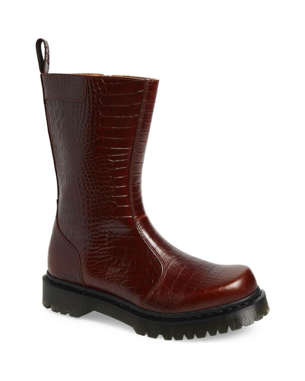 Dr. Martens Regena Refined Lug Sole Boot in Brown | Lyst