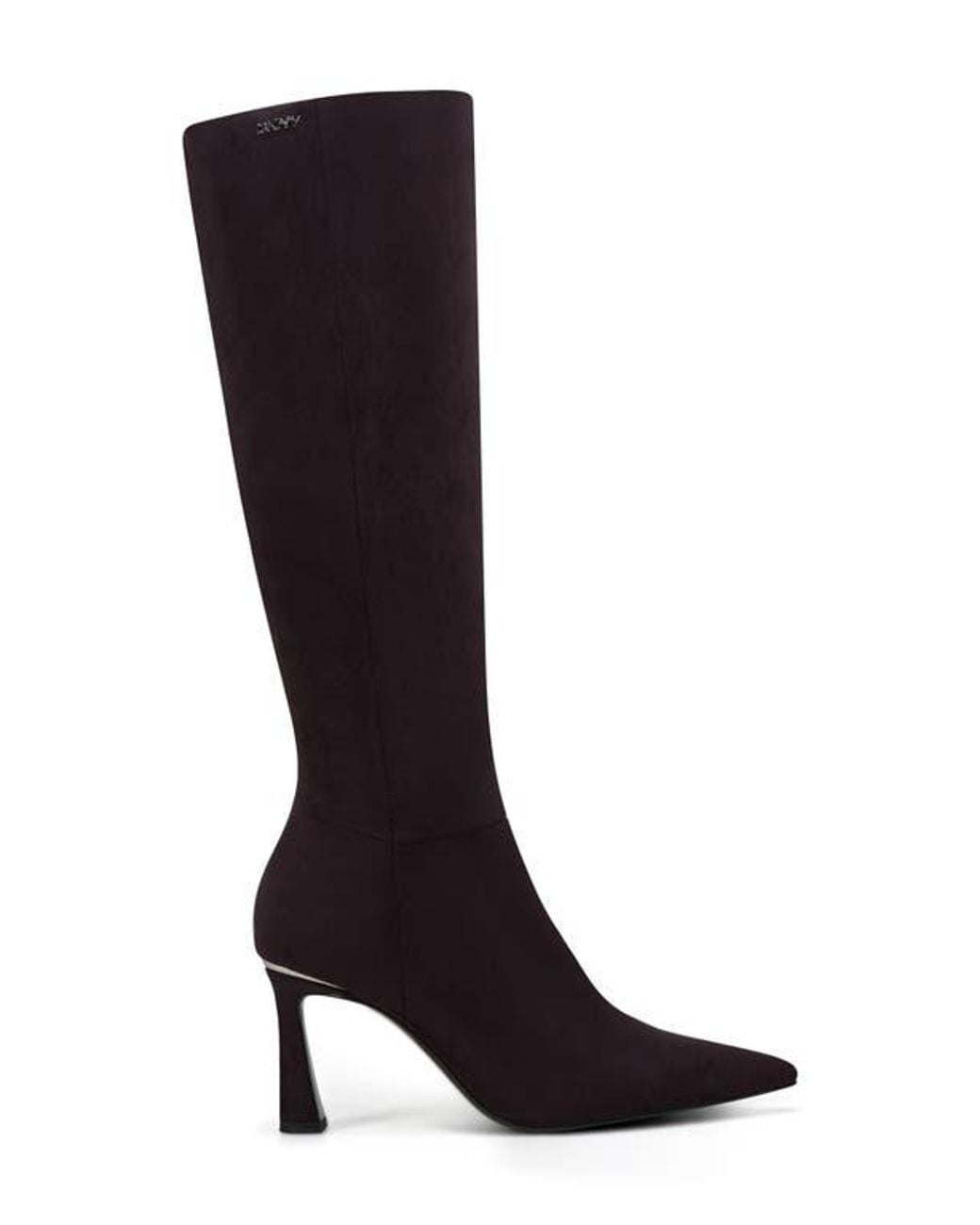 DKNY Cainon Pointed Toe Knee High Boot in Black | Lyst