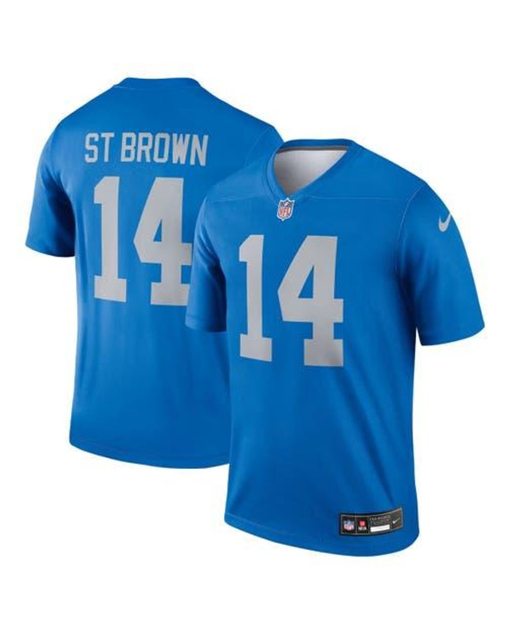 Nike Amon-Ra St. Detroit Lions Alternate Legend Player Performance Top ...
