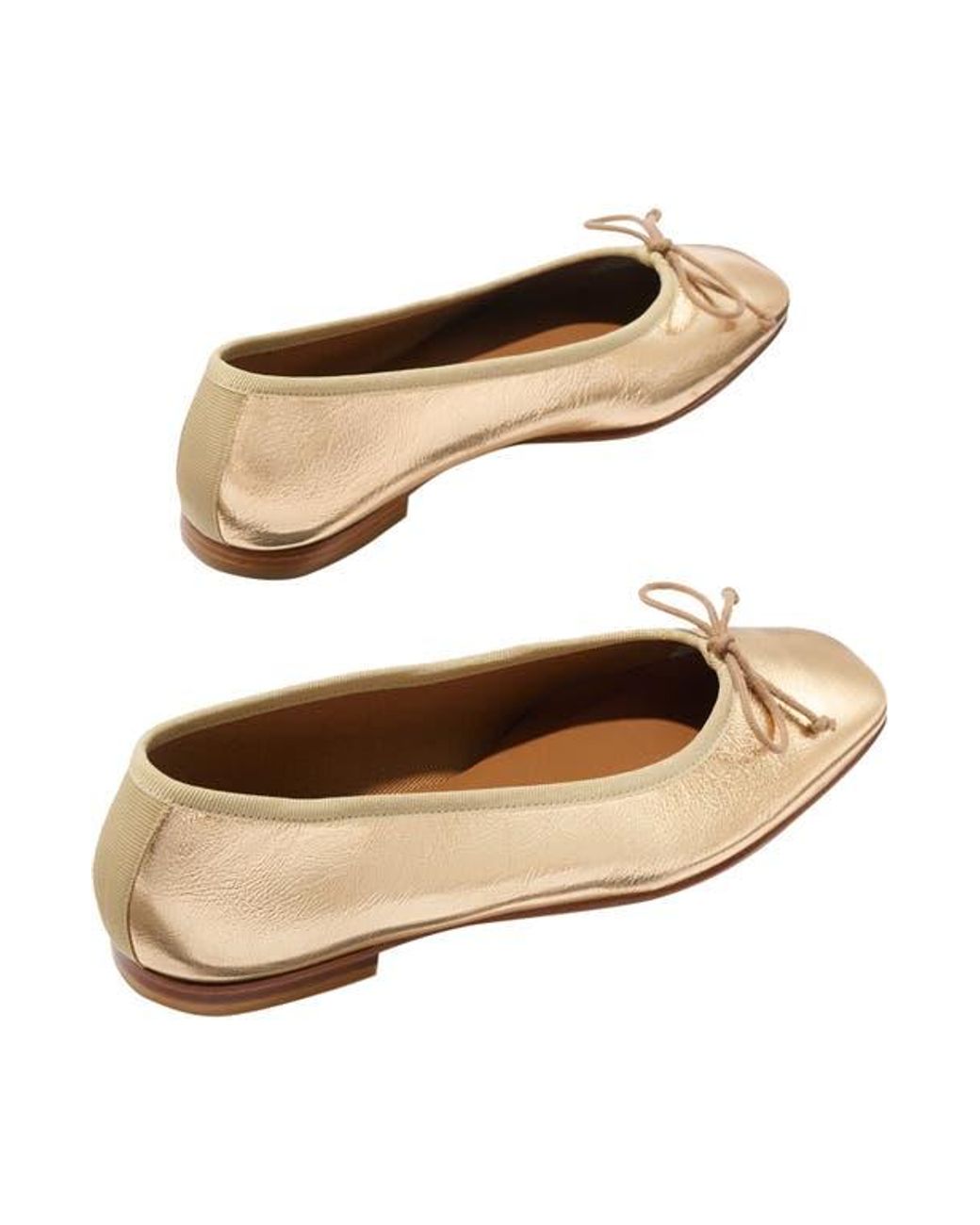 Margaux The Fonteyn Flat in Natural | Lyst