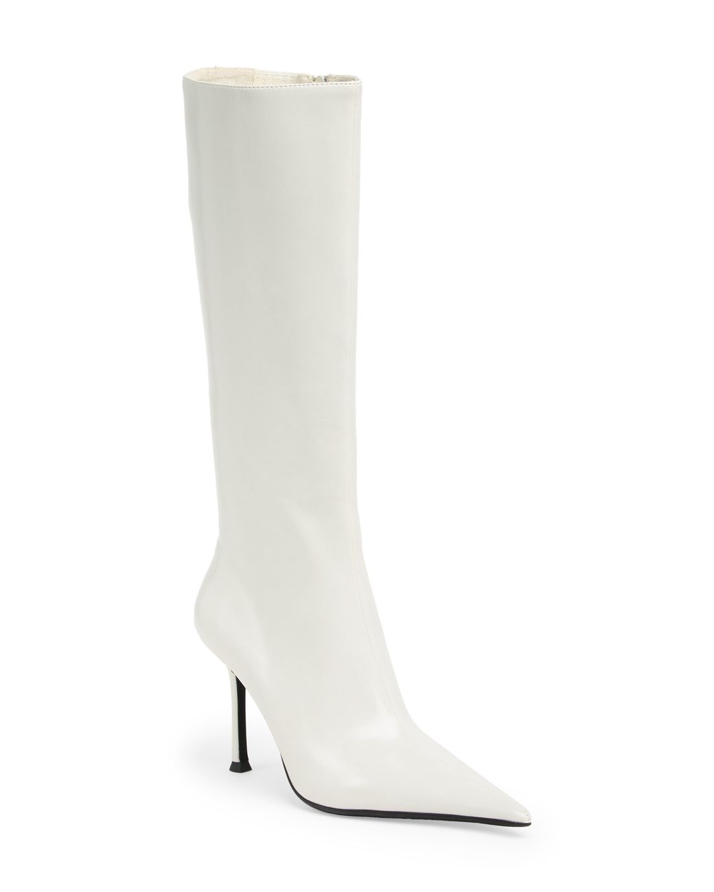 Jeffrey Campbell Darlings Knee High Boot In White Lyst