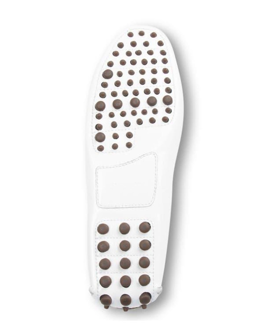 Patricia Green Jordan Moc Toe Tassel Loafer in White | Lyst