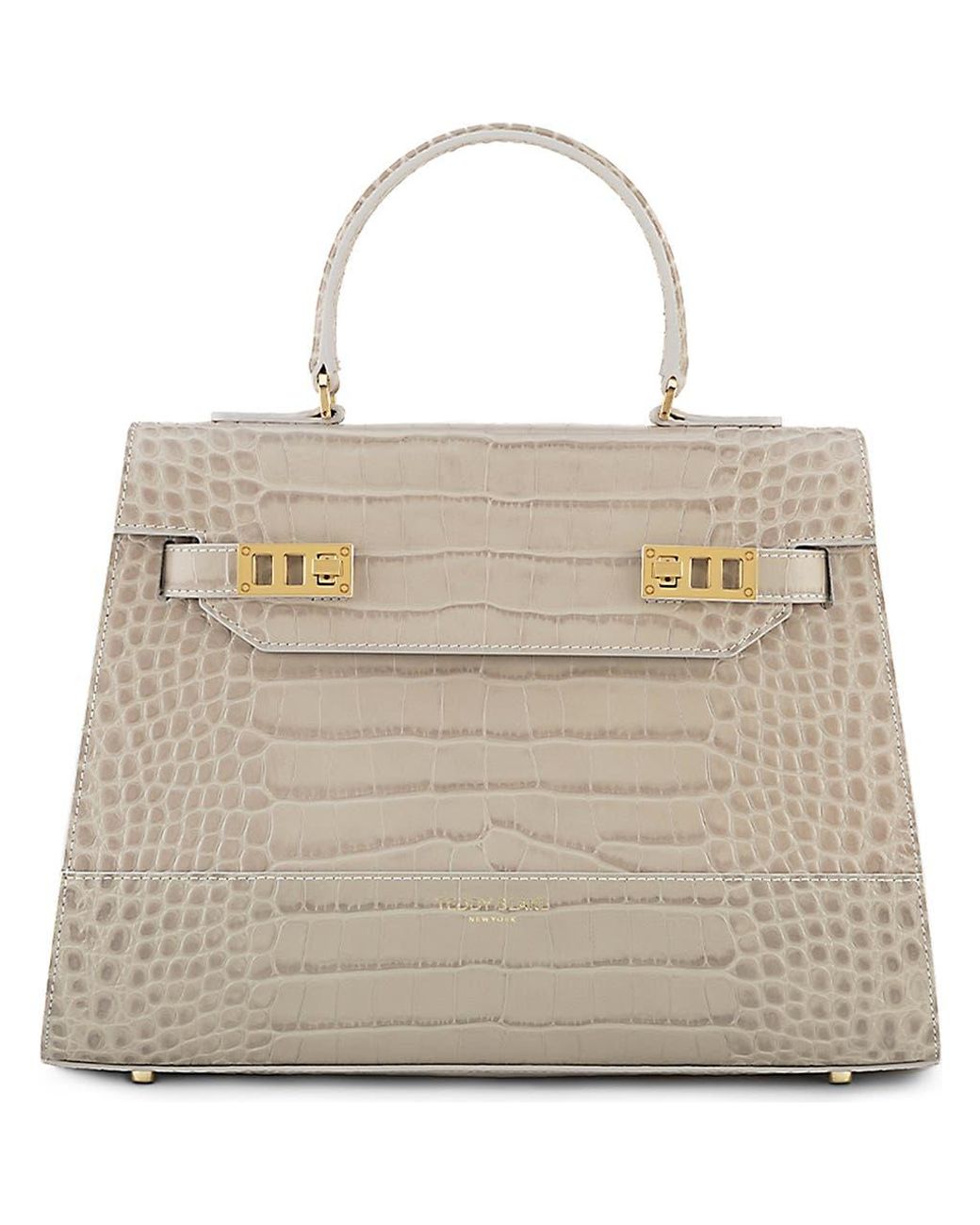 Teddy Blake Kim Croco 14 in Natural | Lyst