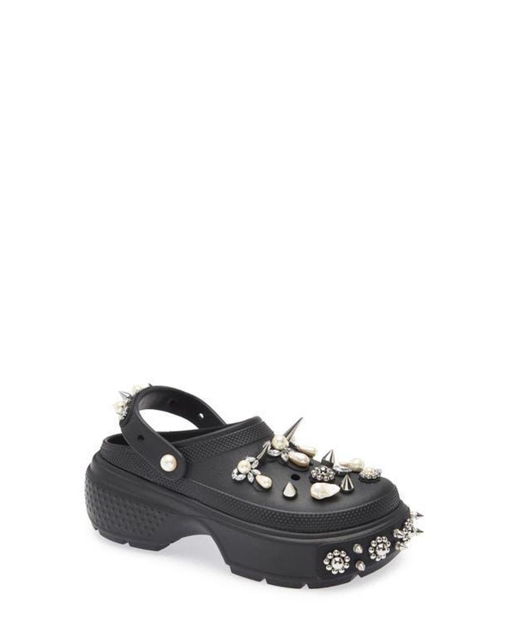 Crocs™ X Simone Rocha Stomp Platform Clog in Black | Lyst