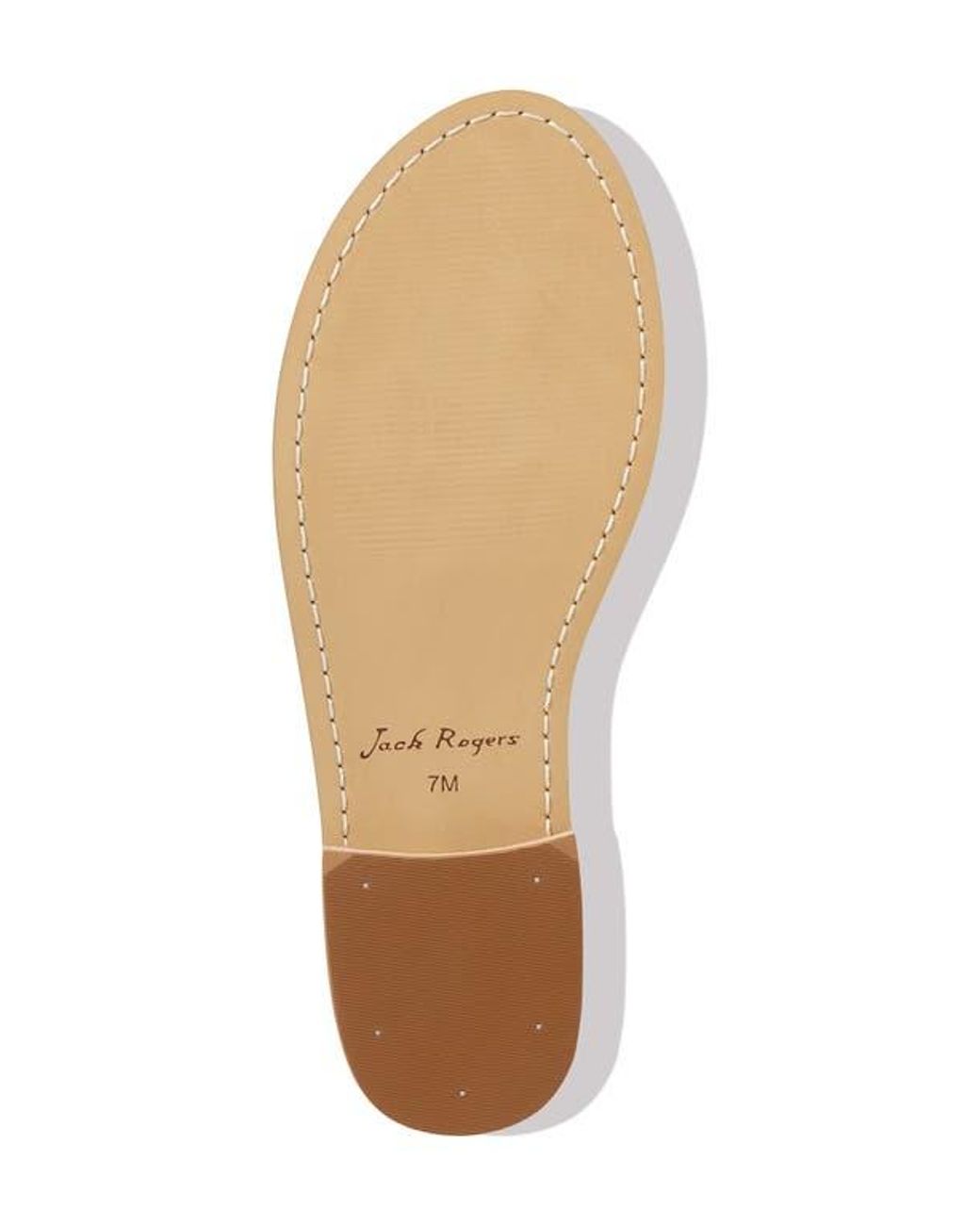 Jack Rogers Jacks Flat Sandal in Red | Lyst