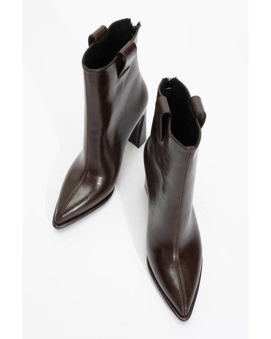Prologue Shoes Aja Block Heel Convertible Knee High Boot in Brown | Lyst