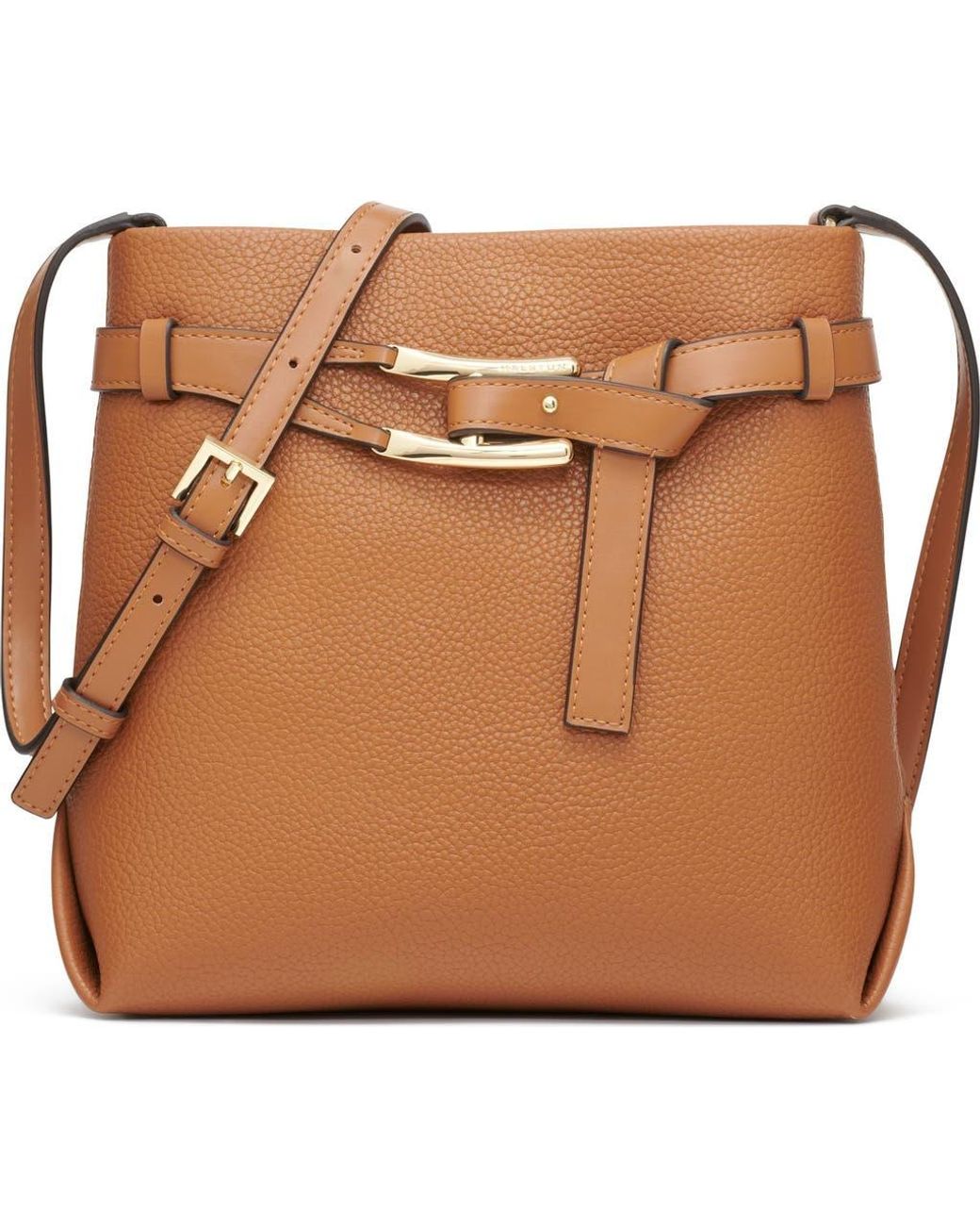 Halston Tasha Crossbody Bag in Brown | Lyst