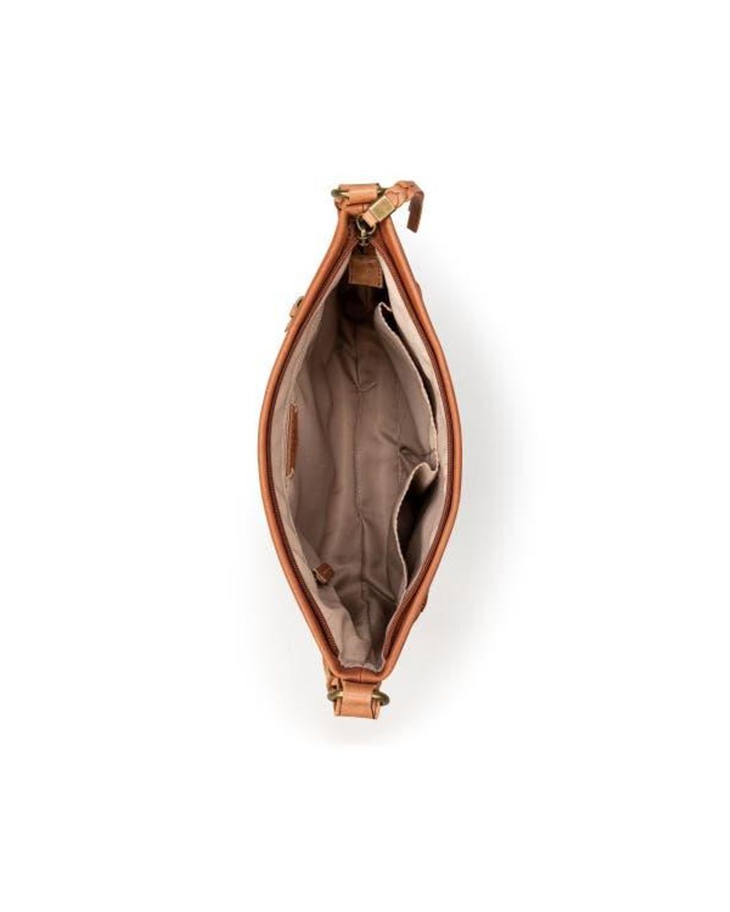 The Sak Melrose Crossbody Leather Bag in Brown | Lyst