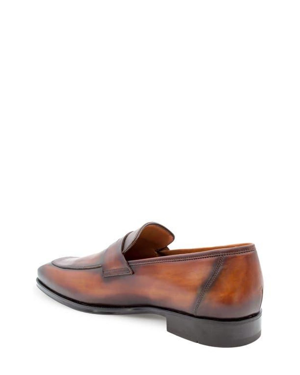 Mezlan Avenue Penny Loafer in Brown for Men | Lyst