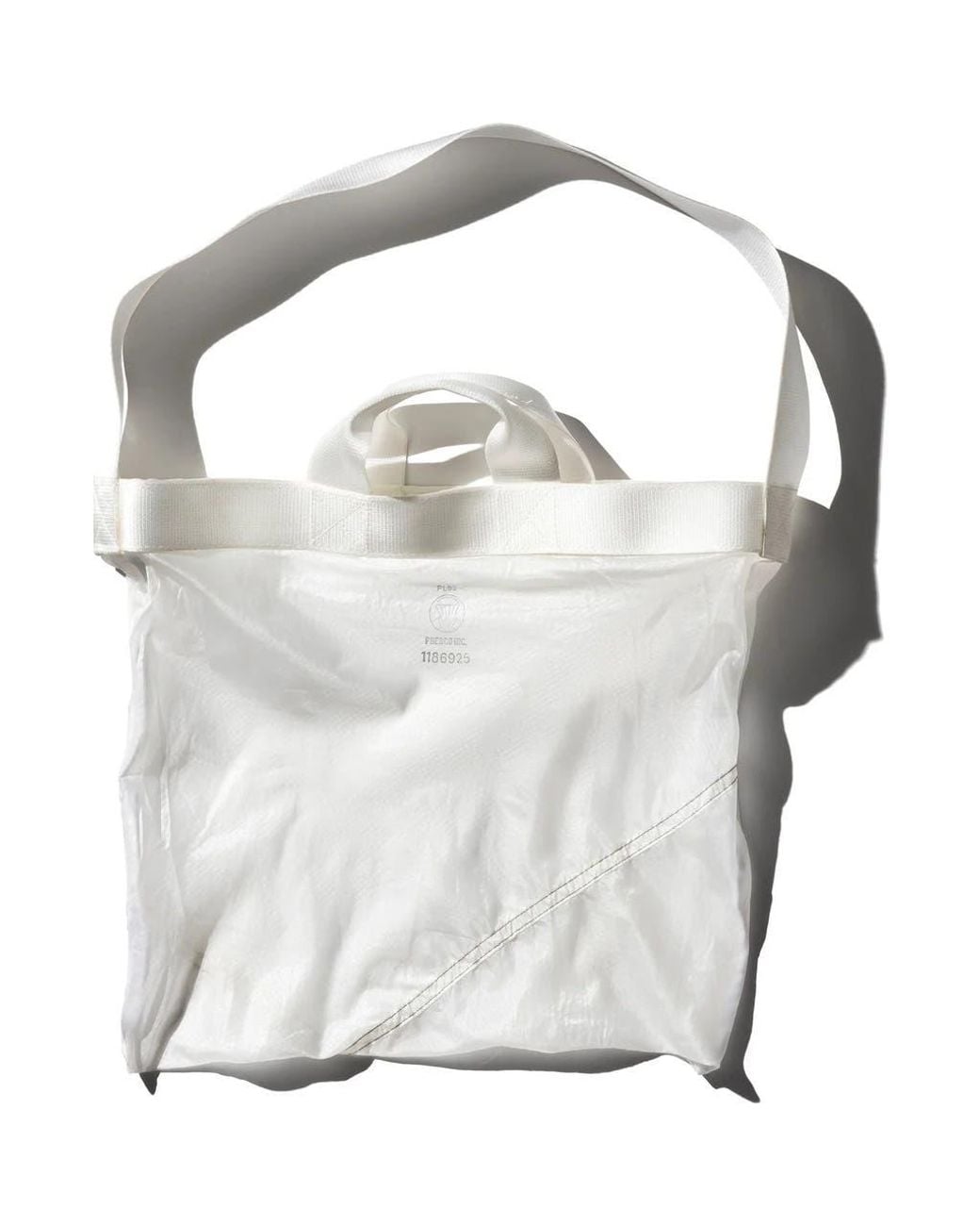 Puebco Vintage Parachute Light 2-Way Bag in White | Lyst