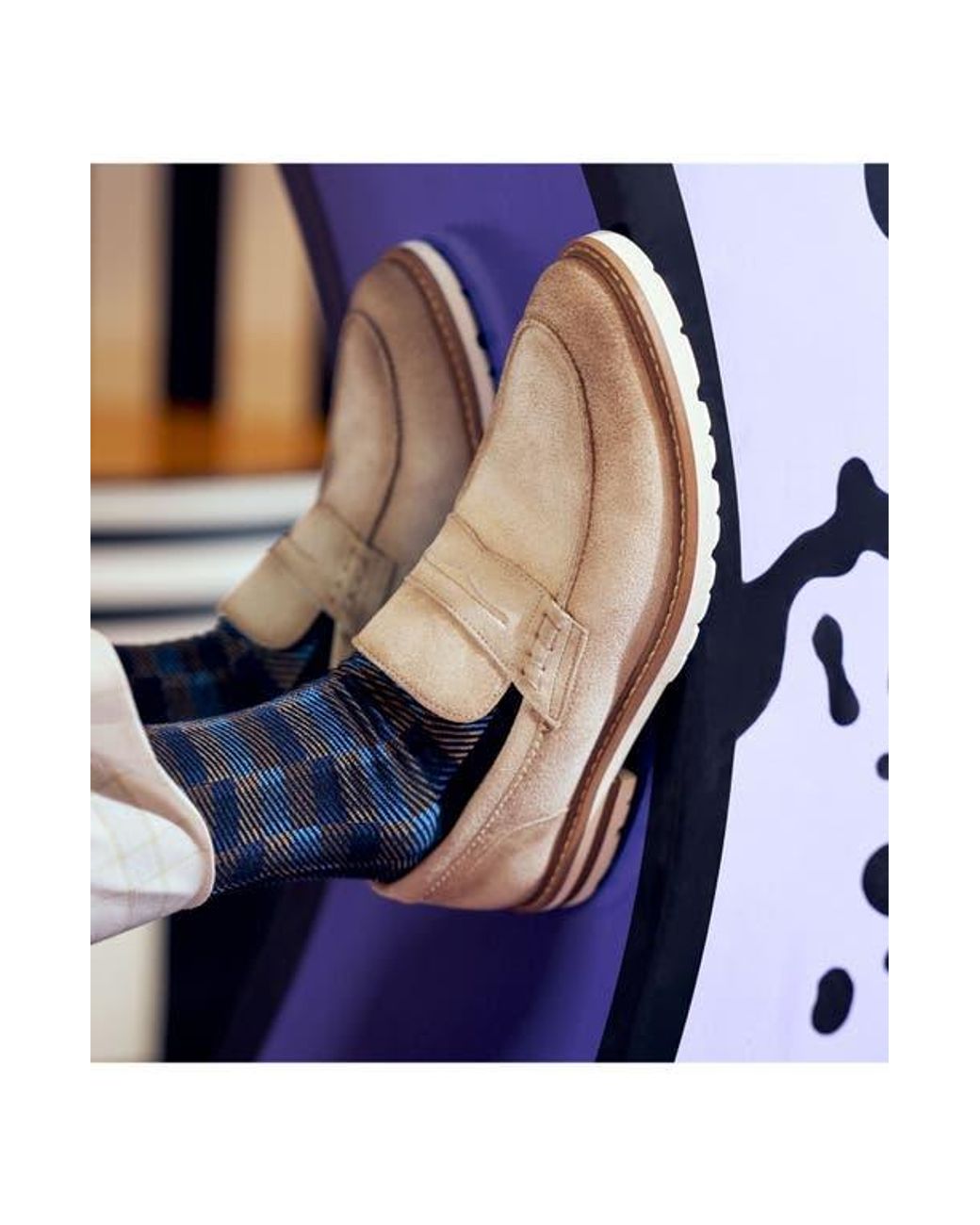 Stacy Adams Hopkins Penny Loafer in Brown for Men | Lyst
