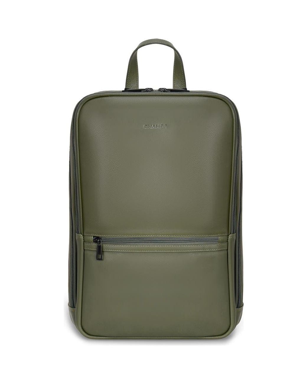 CHAMPS Onyx Leather Backpack in Green for Men | Lyst