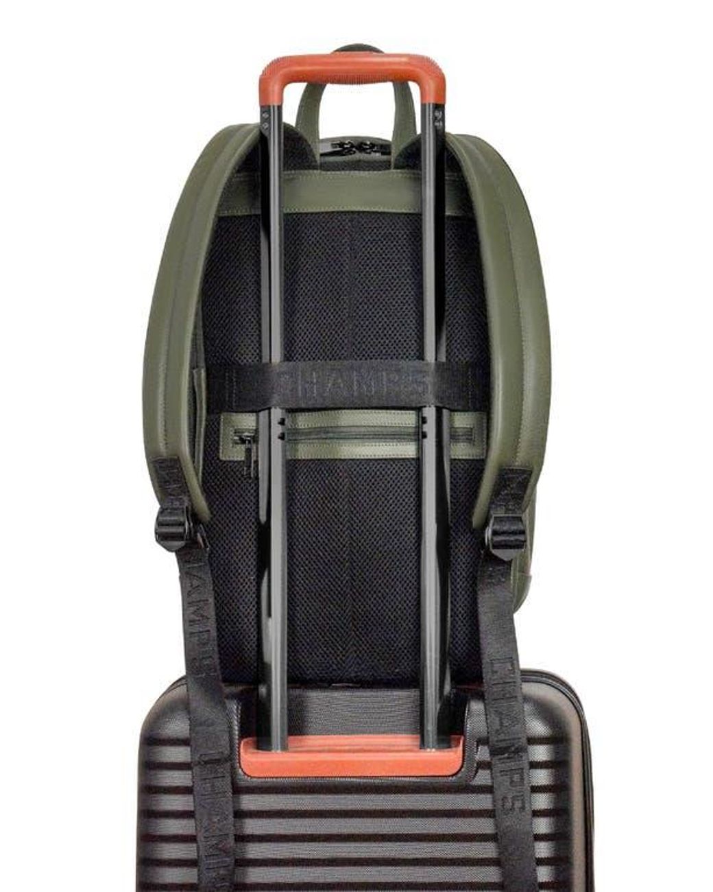 CHAMPS Onyx Leather Backpack in Green for Men | Lyst