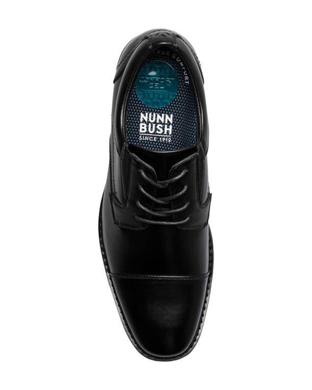 Nunn Bush Jarvis Cap Toe Oxford in Black for Men | Lyst