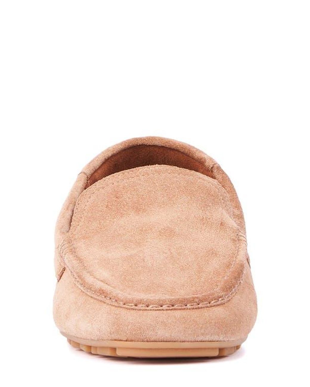 Aquatalia Qaitlin Moc Toe Weatherproof Slip-On Shoe in Pink | Lyst