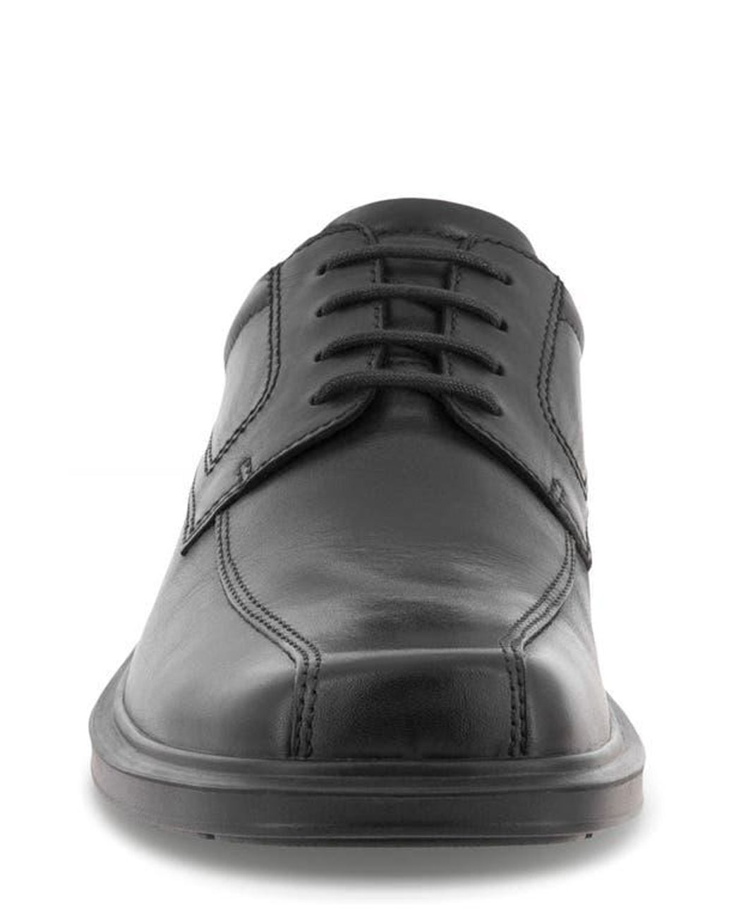Ecco Helsinki Classic Bike Toe Derby in Black for Men | Lyst
