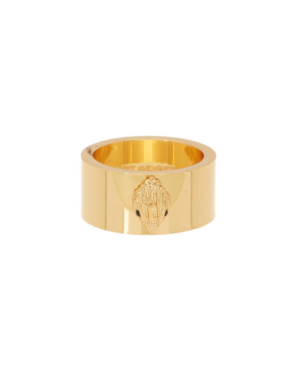 Kurt Geiger Eagle Head Band In Metallic Lyst