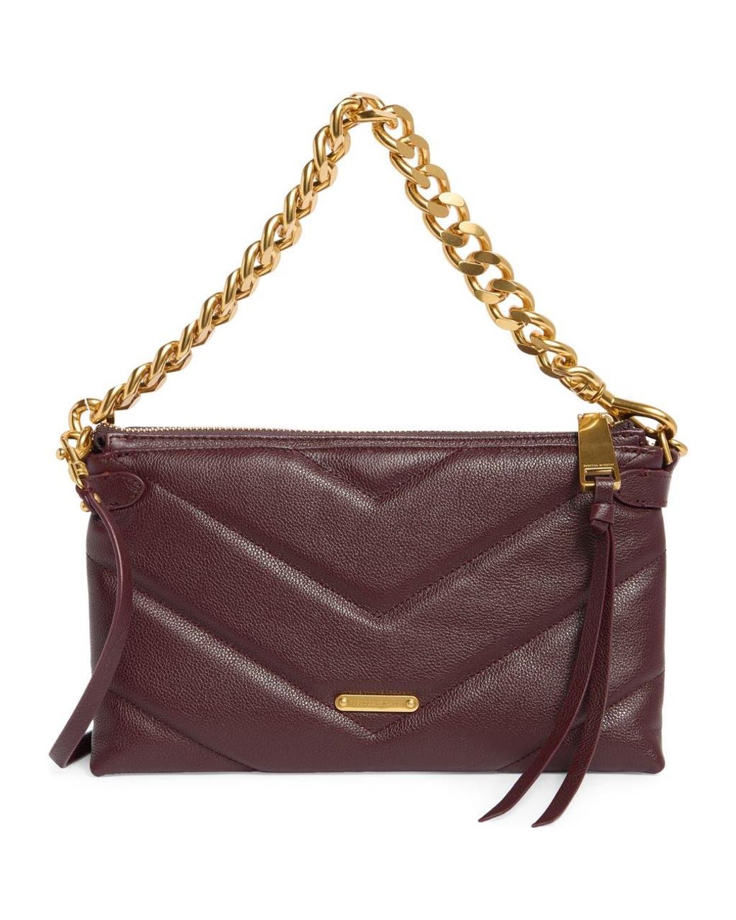 Rebecca Minkoff Edie Maxi Medium Crossbody Bag in Purple | Lyst