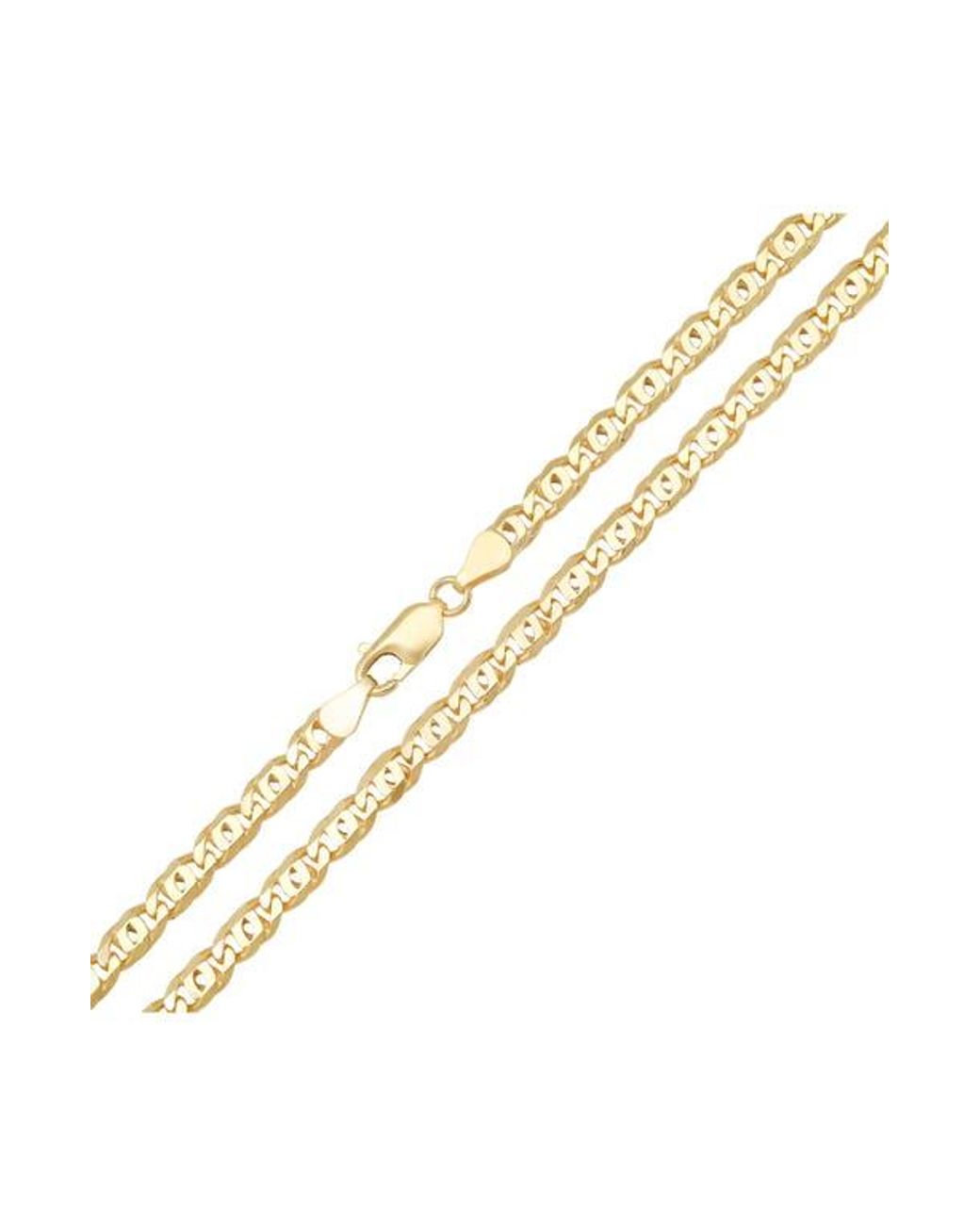 Queen Jewels Italian Chain Necklace in Metallic for Men | Lyst